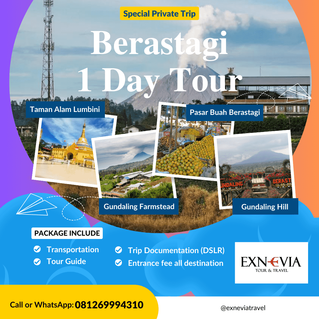 Paket Wisata Berastagi 1 Hari Murah